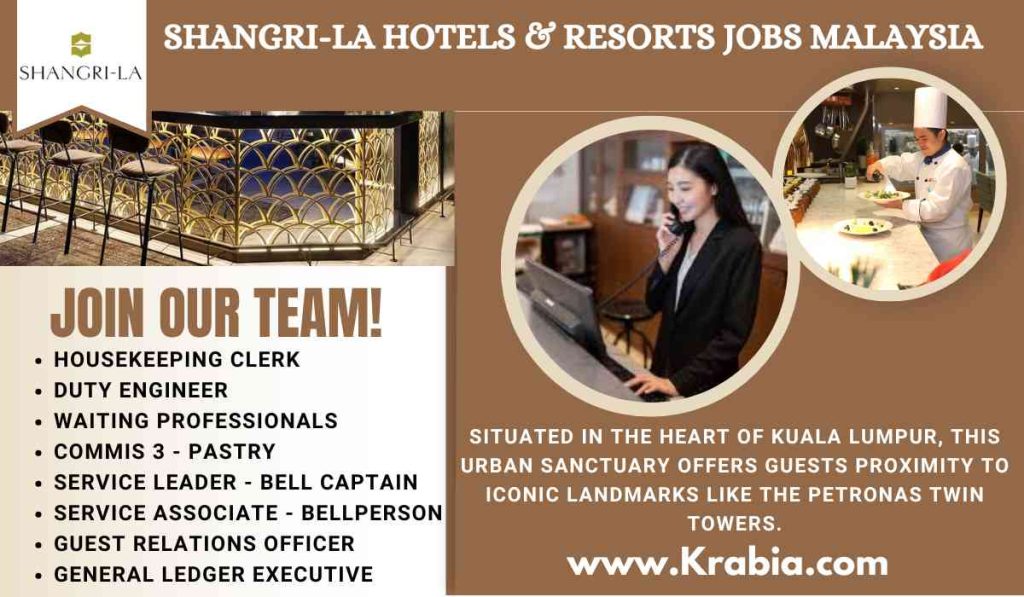 Shangri-La Hotels & Resorts Jobs Malaysia